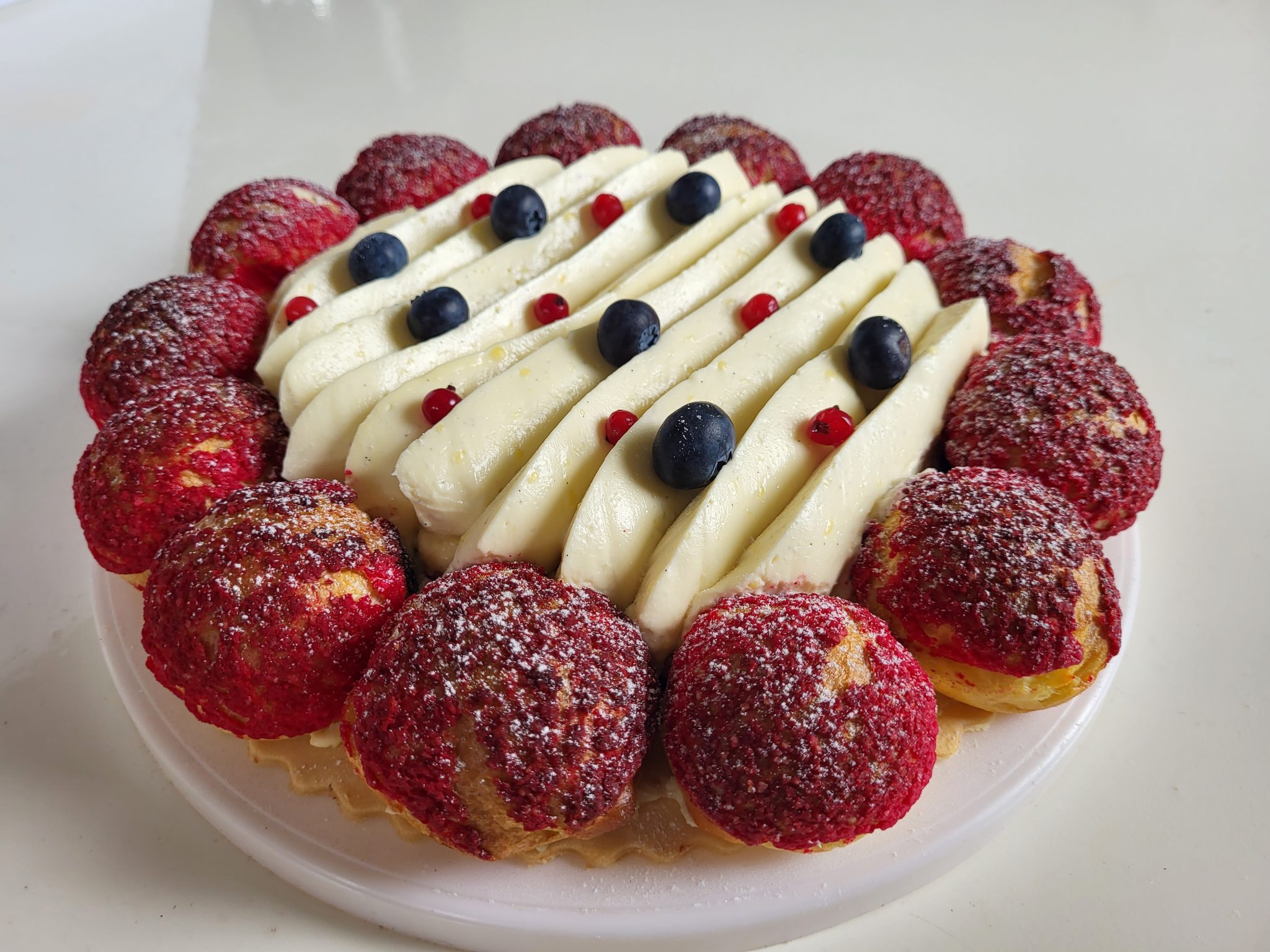 Recette du Saint-HO Fruits Rouges | Choux Choux | patisseriedesaison.fr